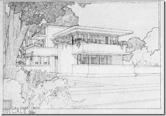 Not PC: Mrs Thomas Gale House - Frank Lloyd Wright (1904)